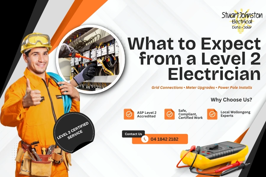 What to Expect from a Level 2 Electrician in Wollongong
